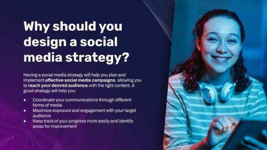 AI Tech Social Media Strategy Presentation