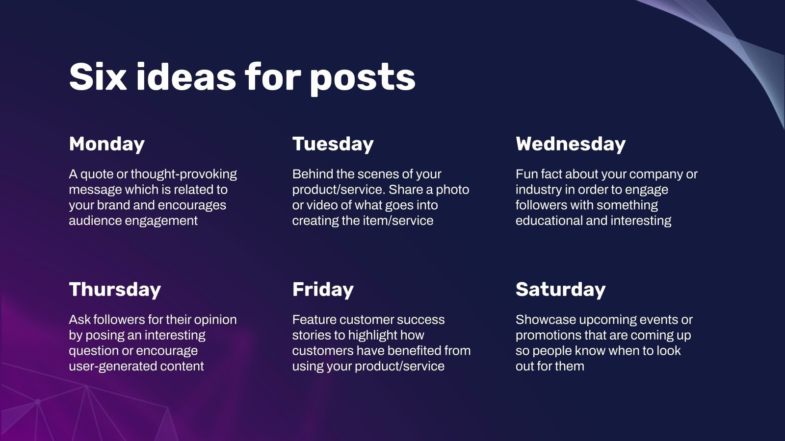 AI Tech Social Media Strategy Presentation