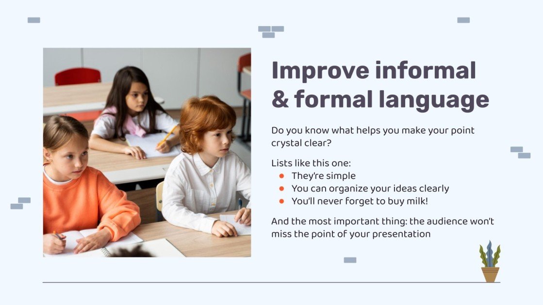 Language Arts - Grammar: Formal and Informal Language