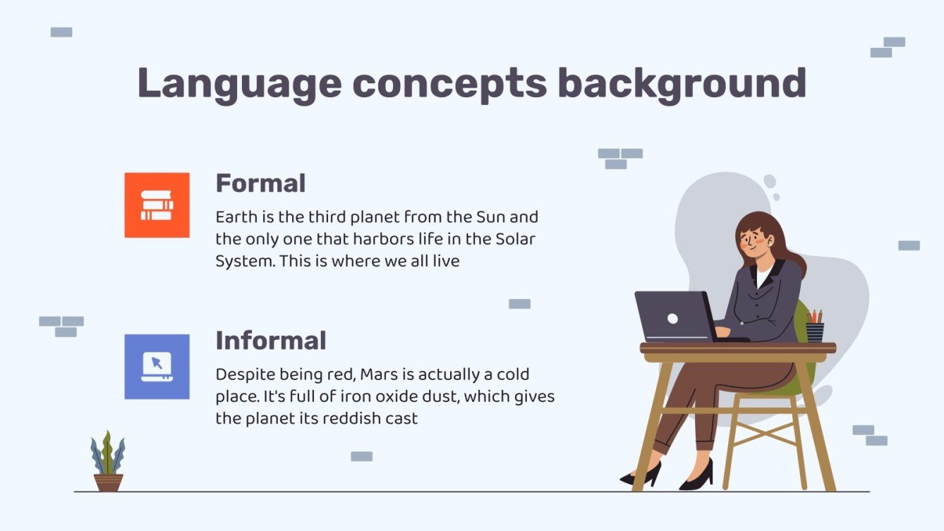 Artes del lenguaje - Gramática: lenguaje formal e informal