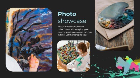 Acrylic Painter Portfolio Presentation