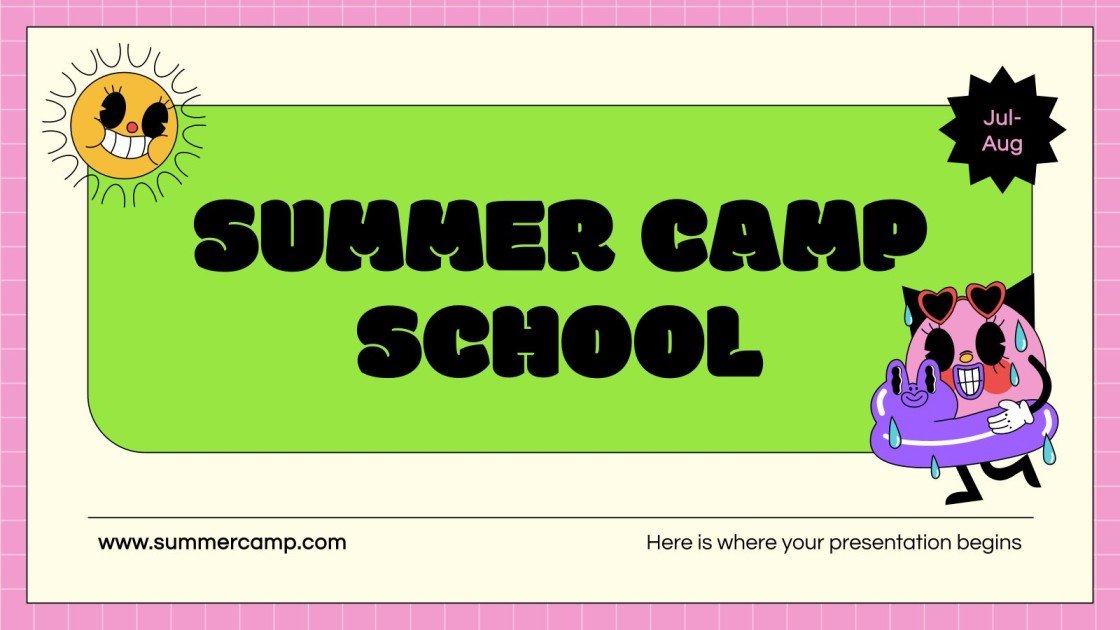 Free Google Slides & PPT templates about camping
