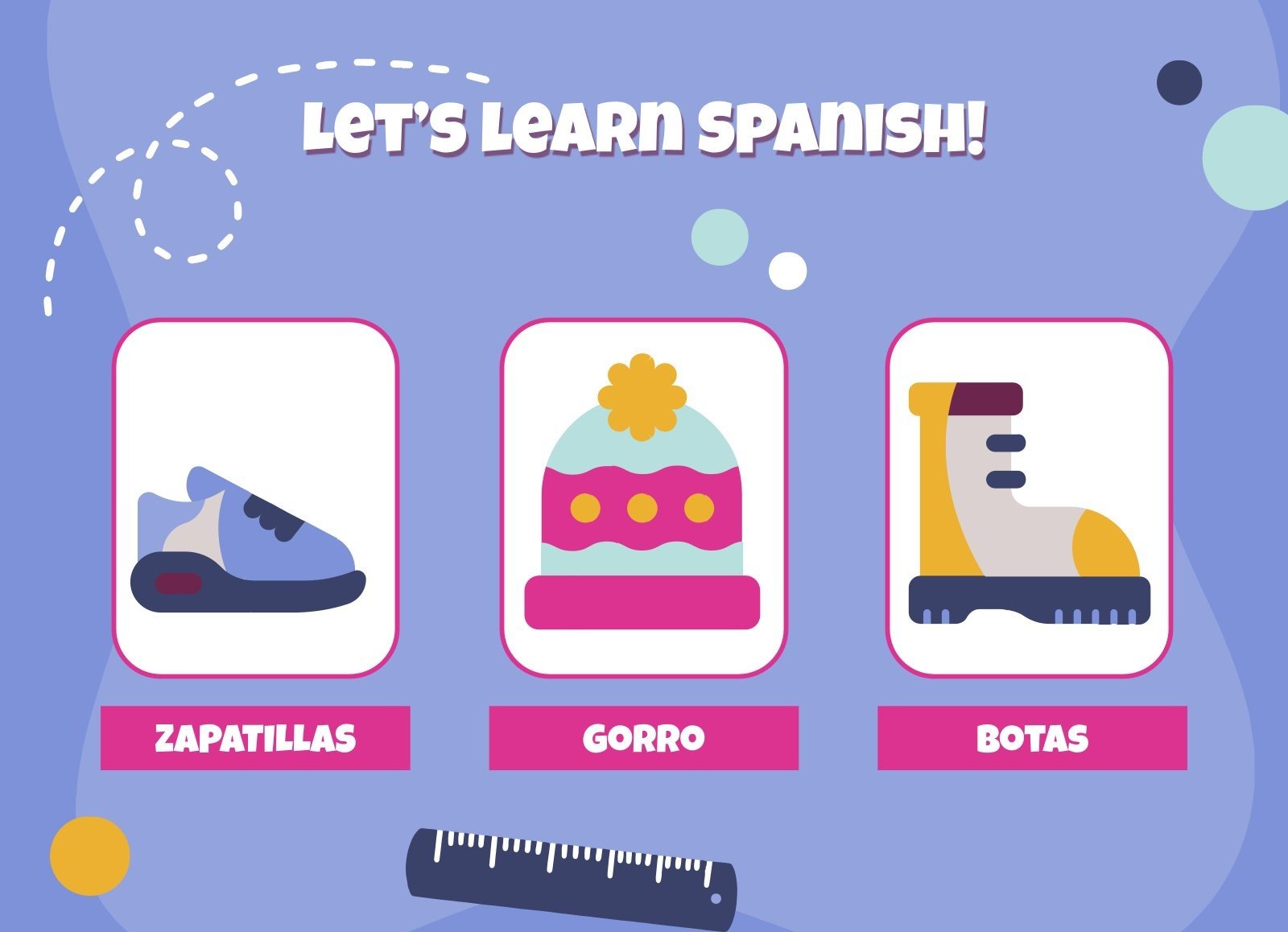 Literacy Subject for Pre-K: Spanish Vocabulary Presentation