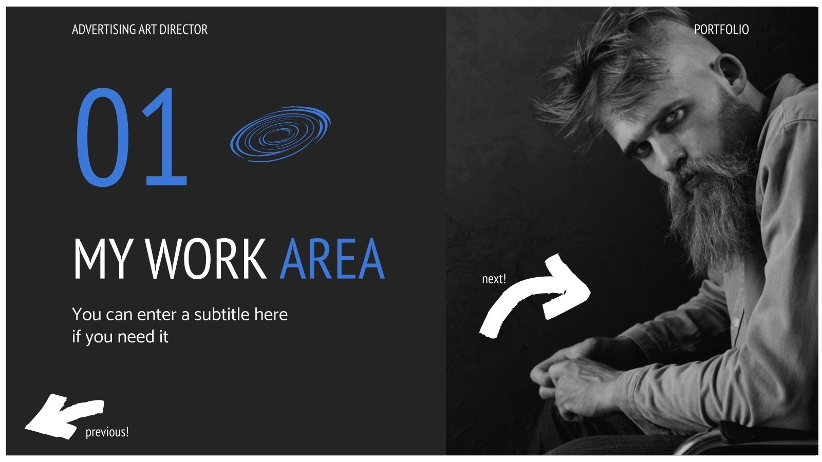 Advertising Art Director Portfolio Presentation