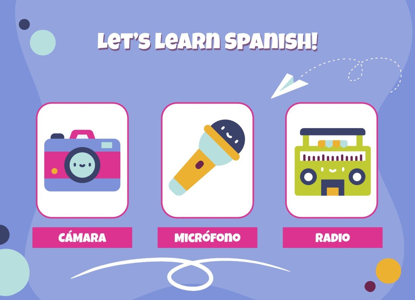 Literacy Subject for Pre-K: Spanish Vocabulary Presentation
