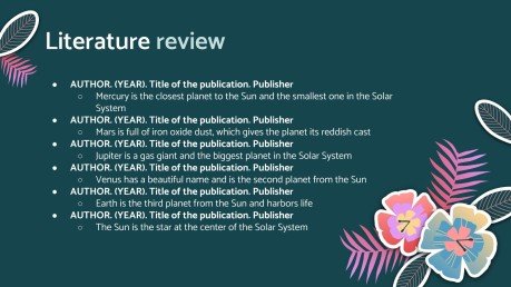 Lost in a Desert Island Thesis Defense Presentation