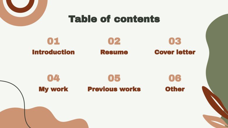 Sleek and Simple Portfolio Presentation