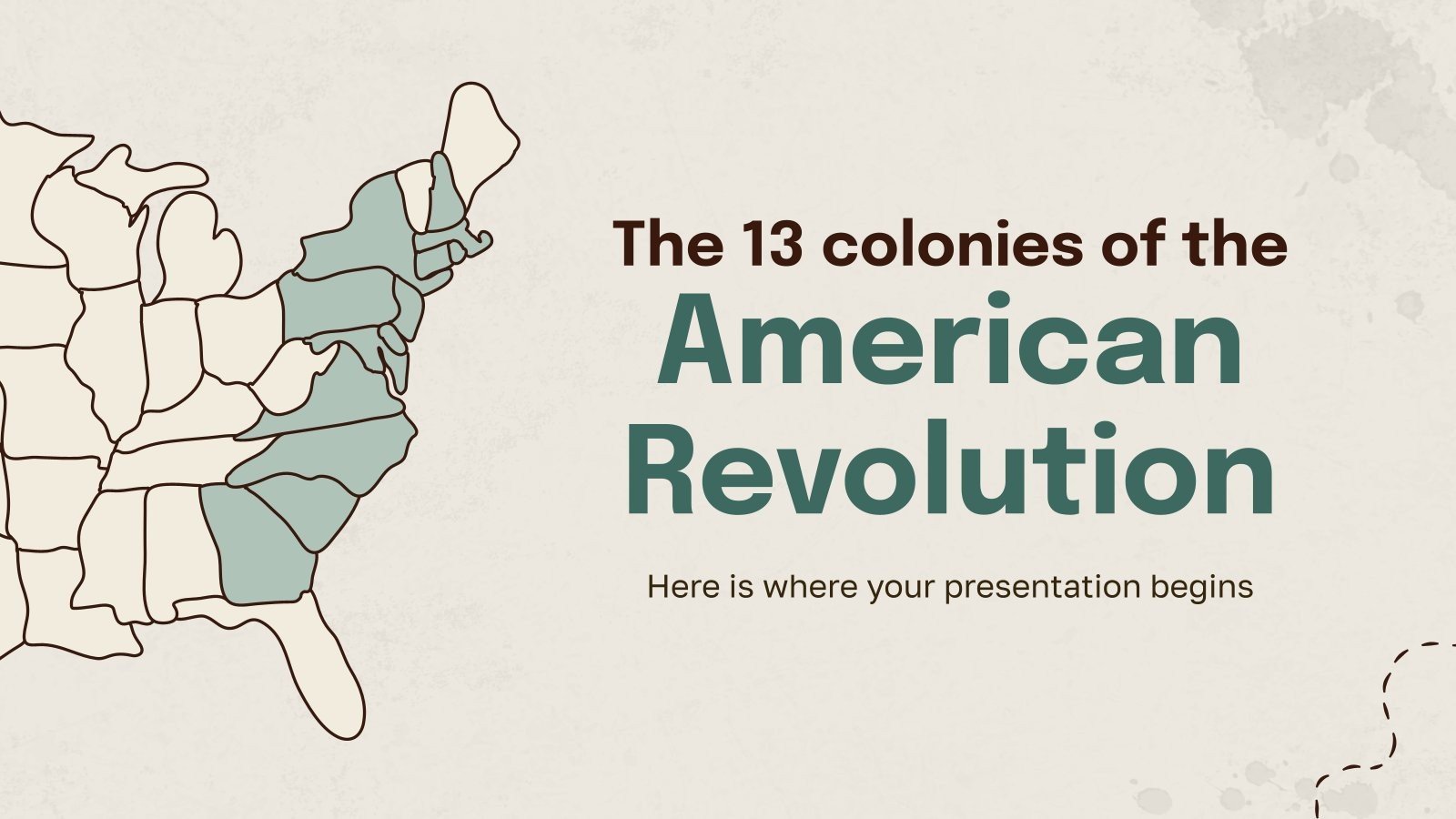 The 13 colonies of the American Revolution Presentation