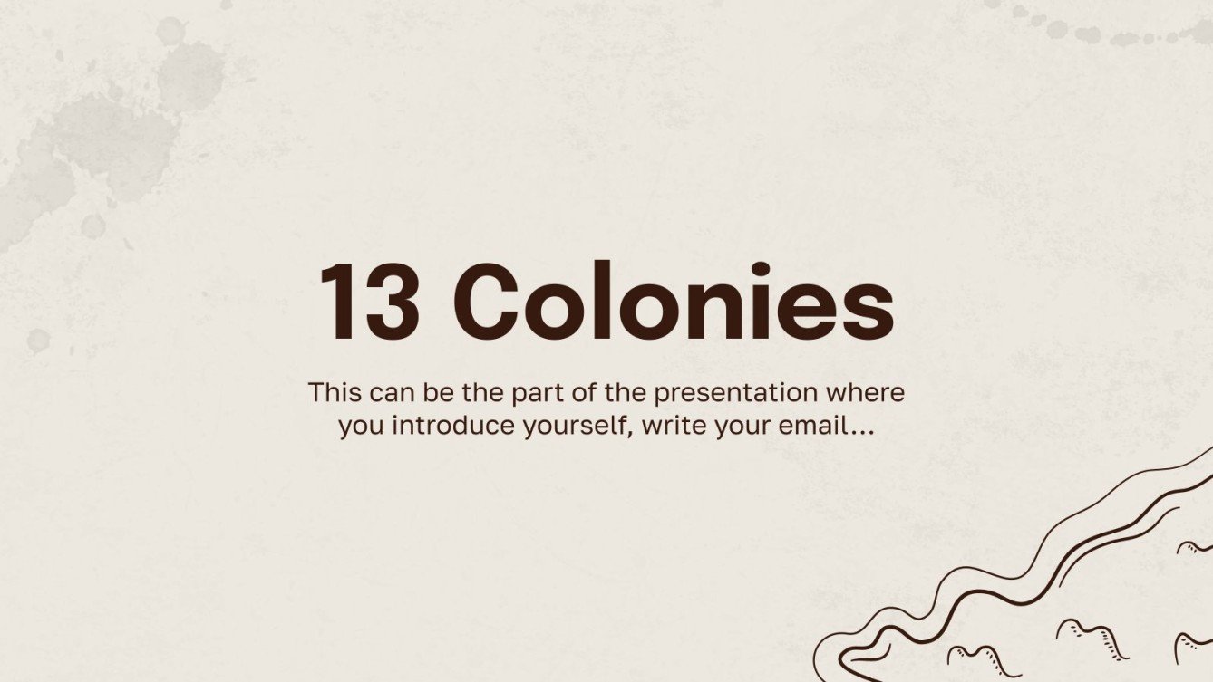 The 13 colonies of the American Revolution Presentation