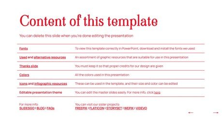 Clean Accents Layouts Business Basic Template Presentation