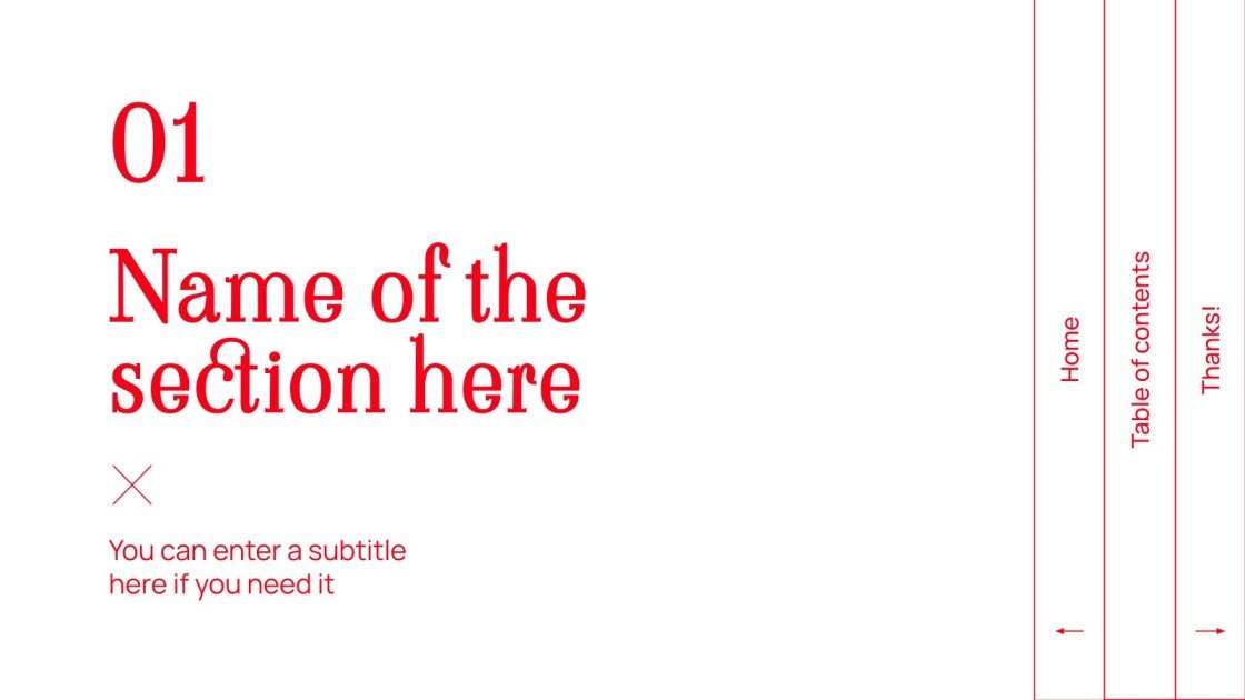 Clean Accents Layouts Business Basic Template Presentation