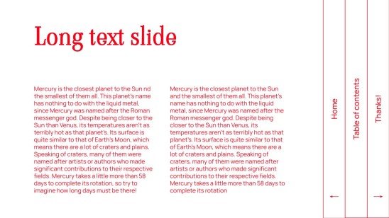 Clean Accents Layouts Business Basic Template Presentation