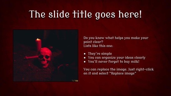 Evil and Hell Minitheme Presentation