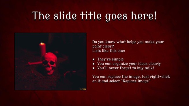 Evil and Hell Minitheme Presentation
