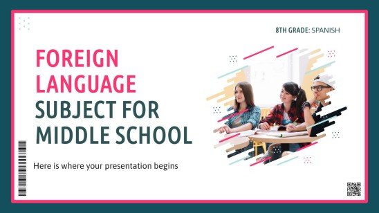 Foreign Language for Middle School - 8th Grade: Spanish