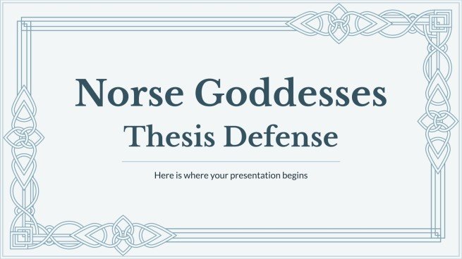 Free templates for Google Slides and PPT about mythology