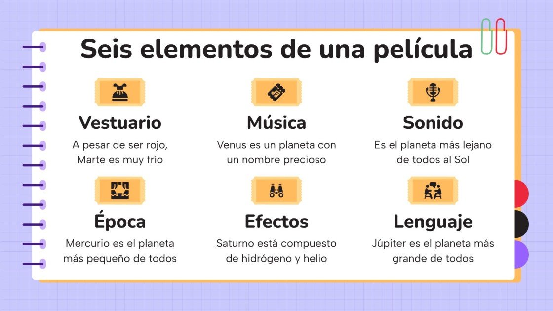 Presentación Pasos para analizar una película