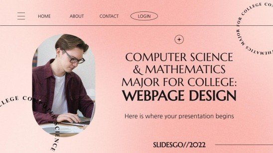 Computer Science & Mathematics Major: Webpage Design