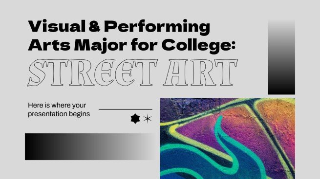 Visual & Performing Arts Major for College: Street Art