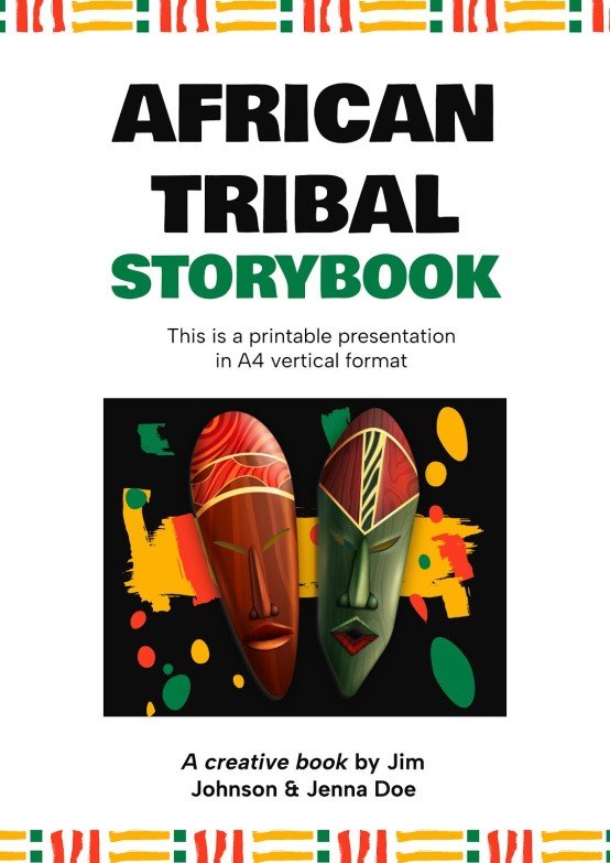 African Tribal Storybook Presentation