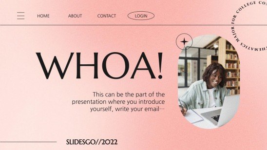 Computer Science & Mathematics Major: Webpage Design
