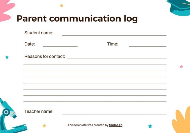 Parent Communication Notes Presentation