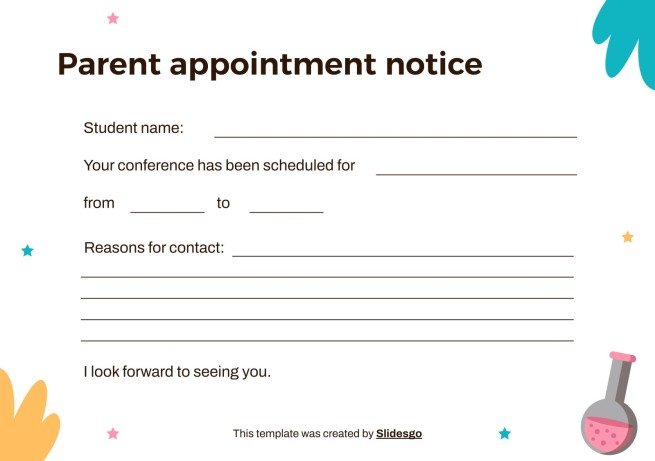 Parent Communication Notes Presentation