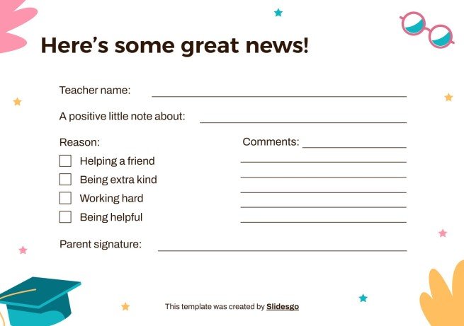 Parent Communication Notes Presentation