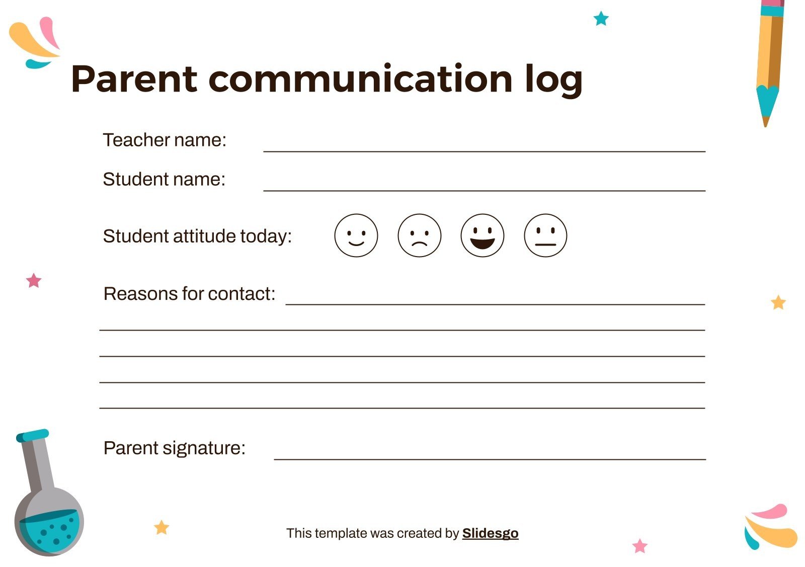 Parent Communication Notes Presentation