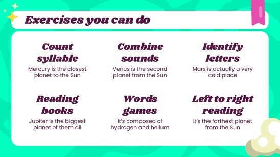 Pre-Reading Skills Lesson for Pre-K Presentation