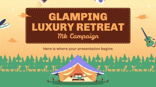 Glamping Luxury Retreat MK Campaign Presentation