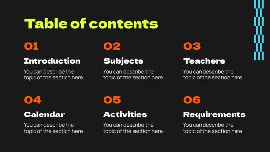 Secondary School Induction Day Presentation