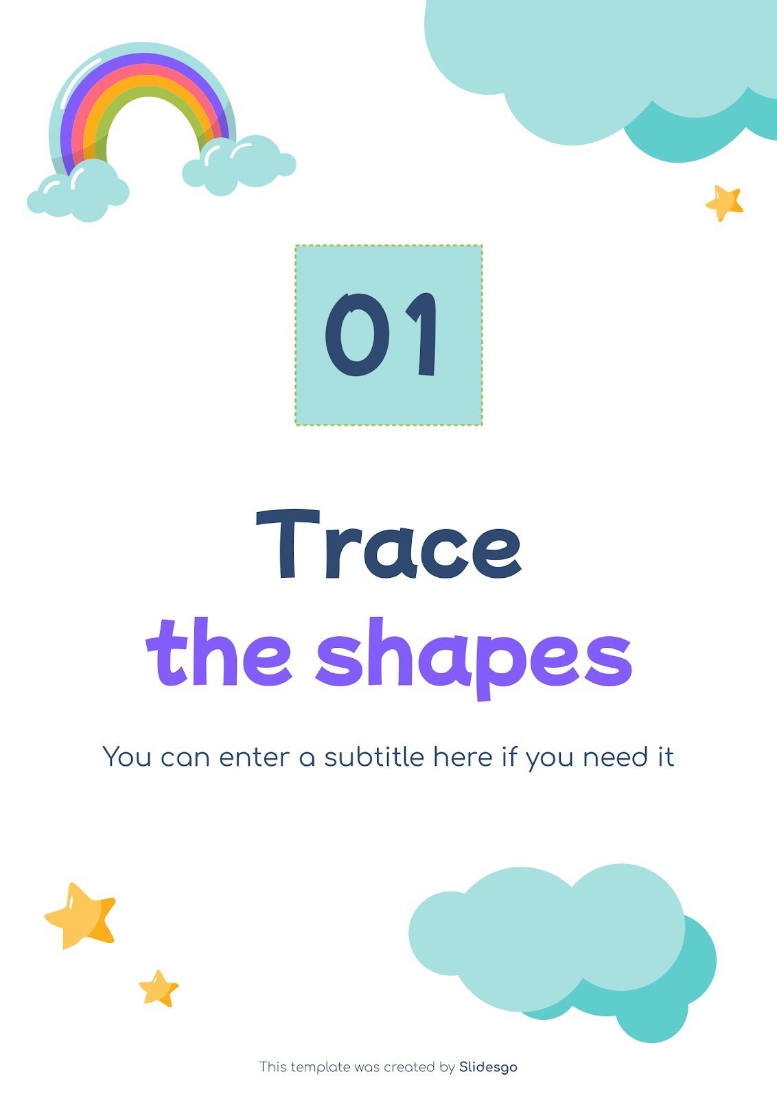 Tracing Activities for Pre-K Presentation