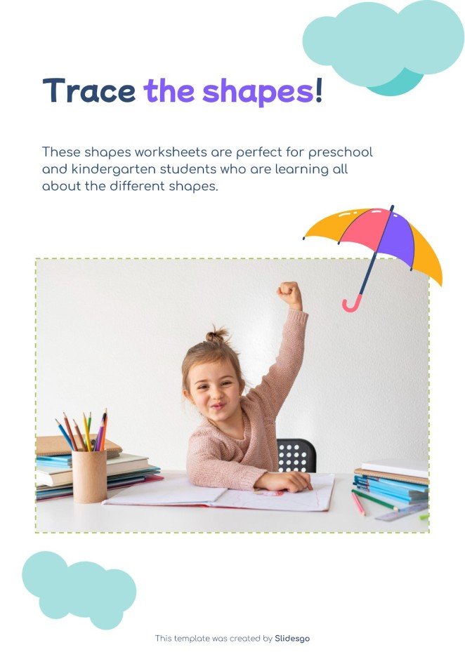 Tracing Activities for Pre-K Presentation