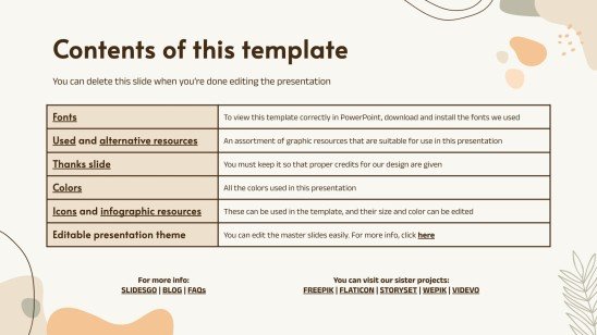 Abstract and Organic Shapes Portfolio Presentation