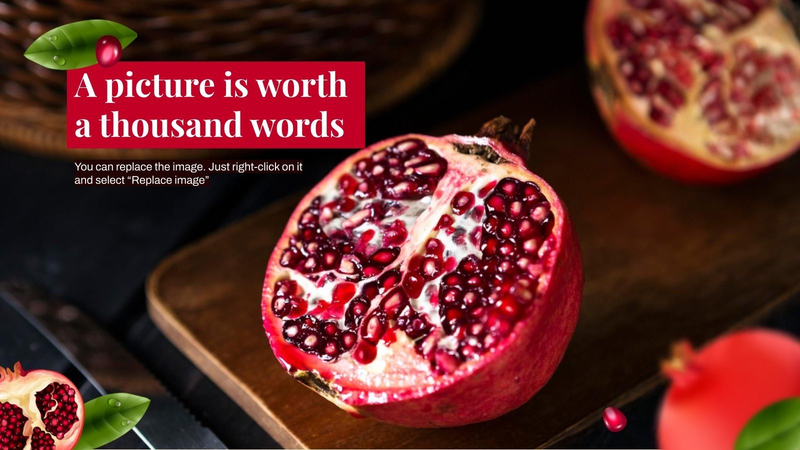 Pomegranate Minitheme Presentation