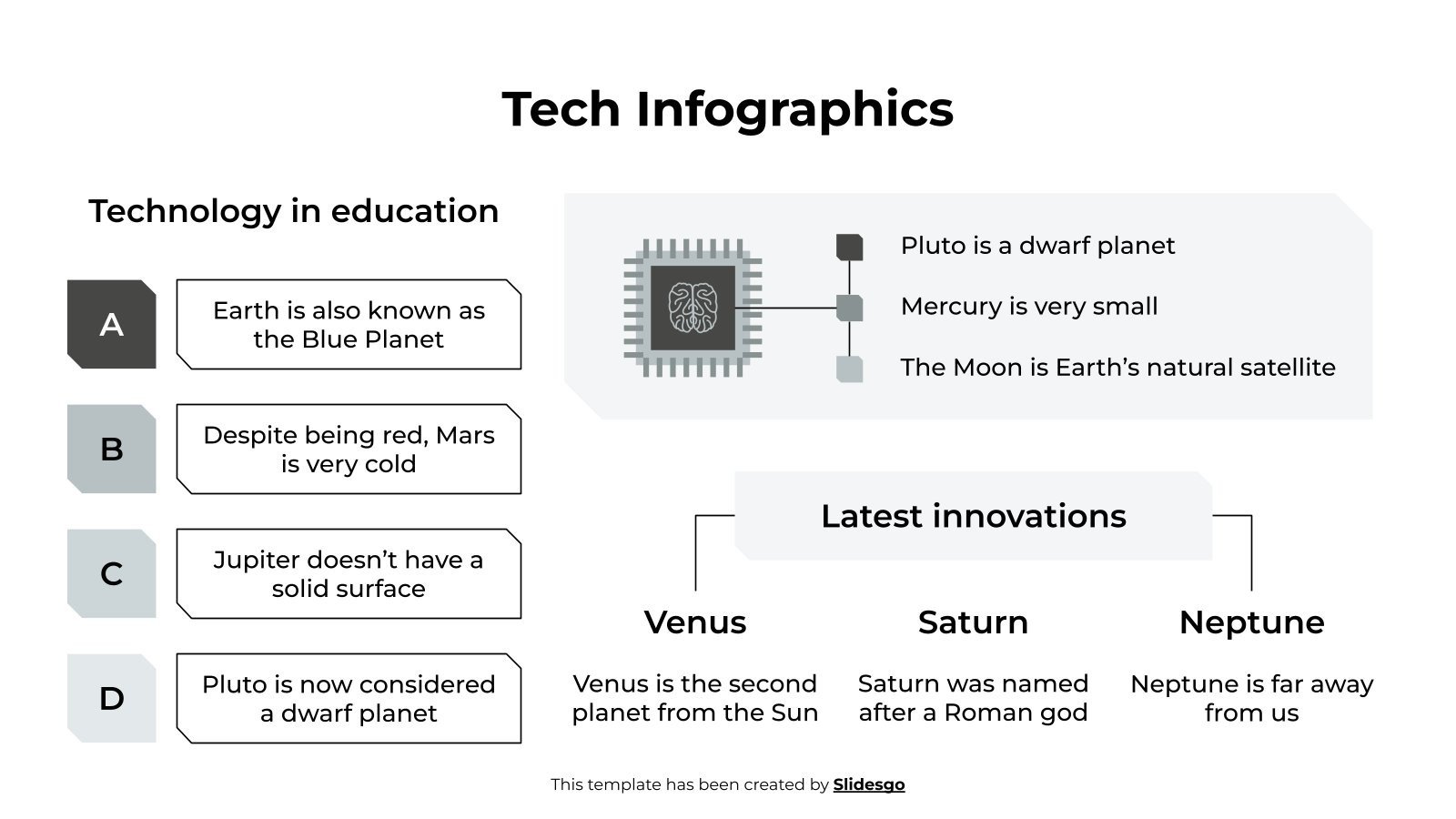 Tech Infographics Template