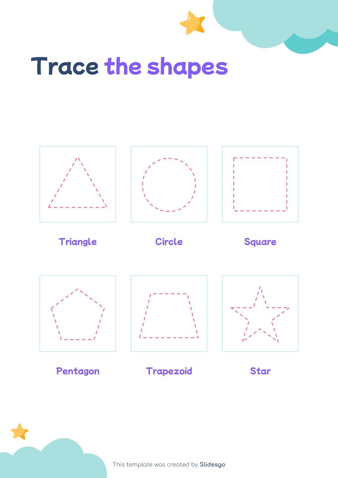 Tracing Activities for Pre-K Presentation