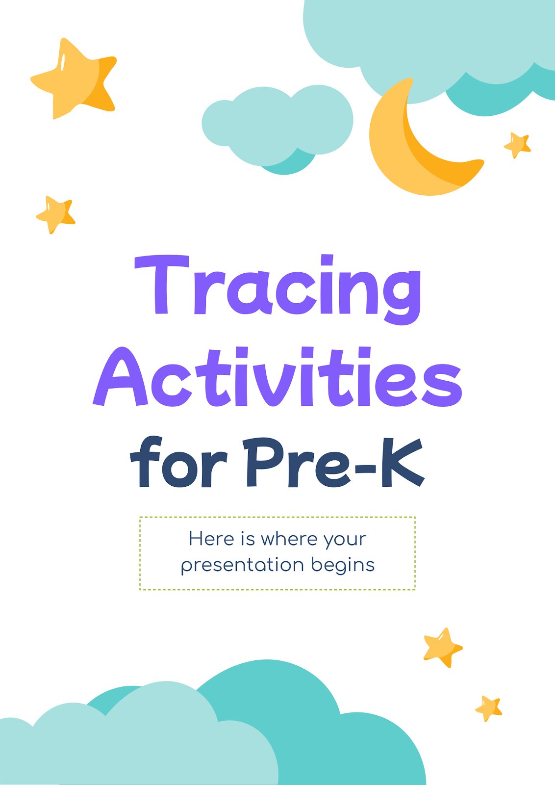 Tracing Activities for Pre-K Presentation