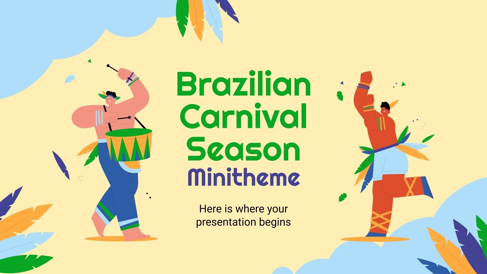 Plantillas gratis sobre Brasil para Google Slides y PowerPoint