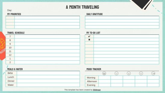 My Travel Planner Presentation