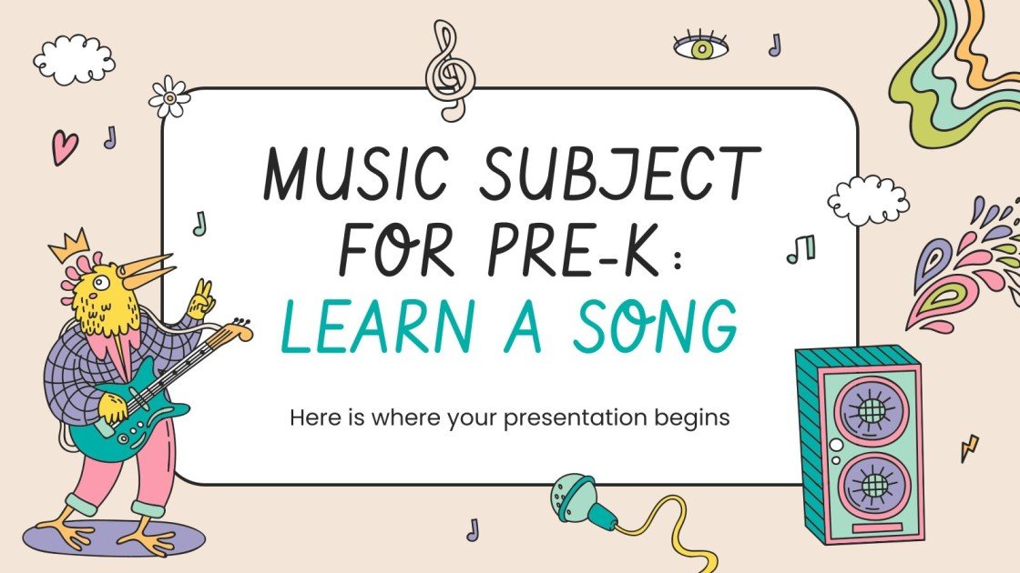 Free Music Google Slides themes and PowerPoint templates