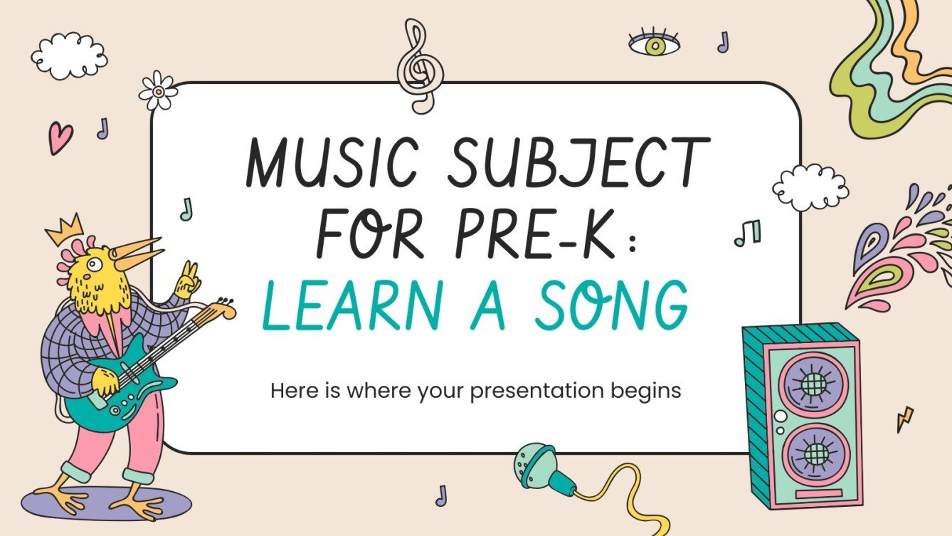 Free Music Google Slides themes and PowerPoint templates