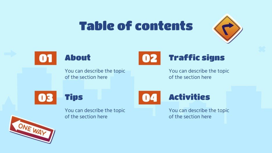 Traffic Safety Tutorial for Kids Presentation