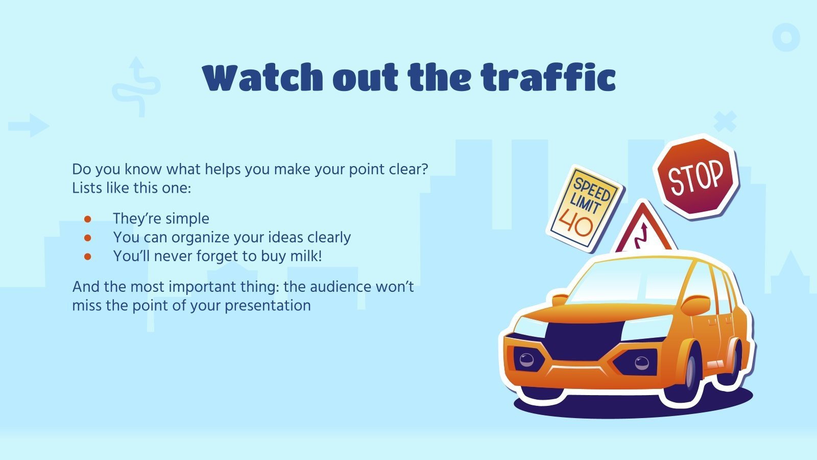 Traffic Safety Tutorial for Kids Presentation