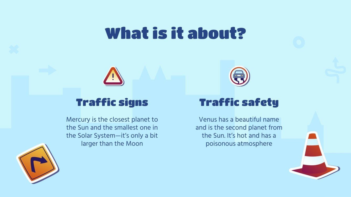Traffic Safety Tutorial for Kids Presentation