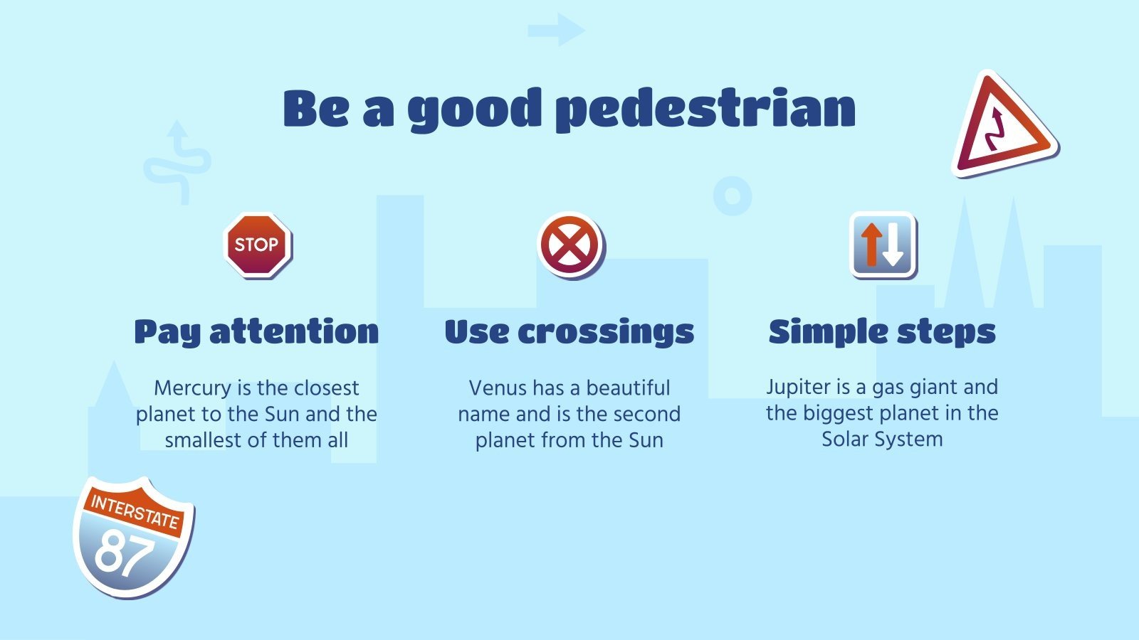 Traffic Safety Tutorial for Kids Presentation