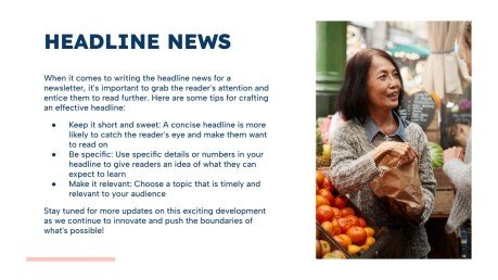 CSR Newsletter Presentation