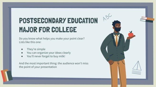 Education Major For College: Postsecondary Education