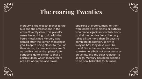 Women History - Flappers Presentation